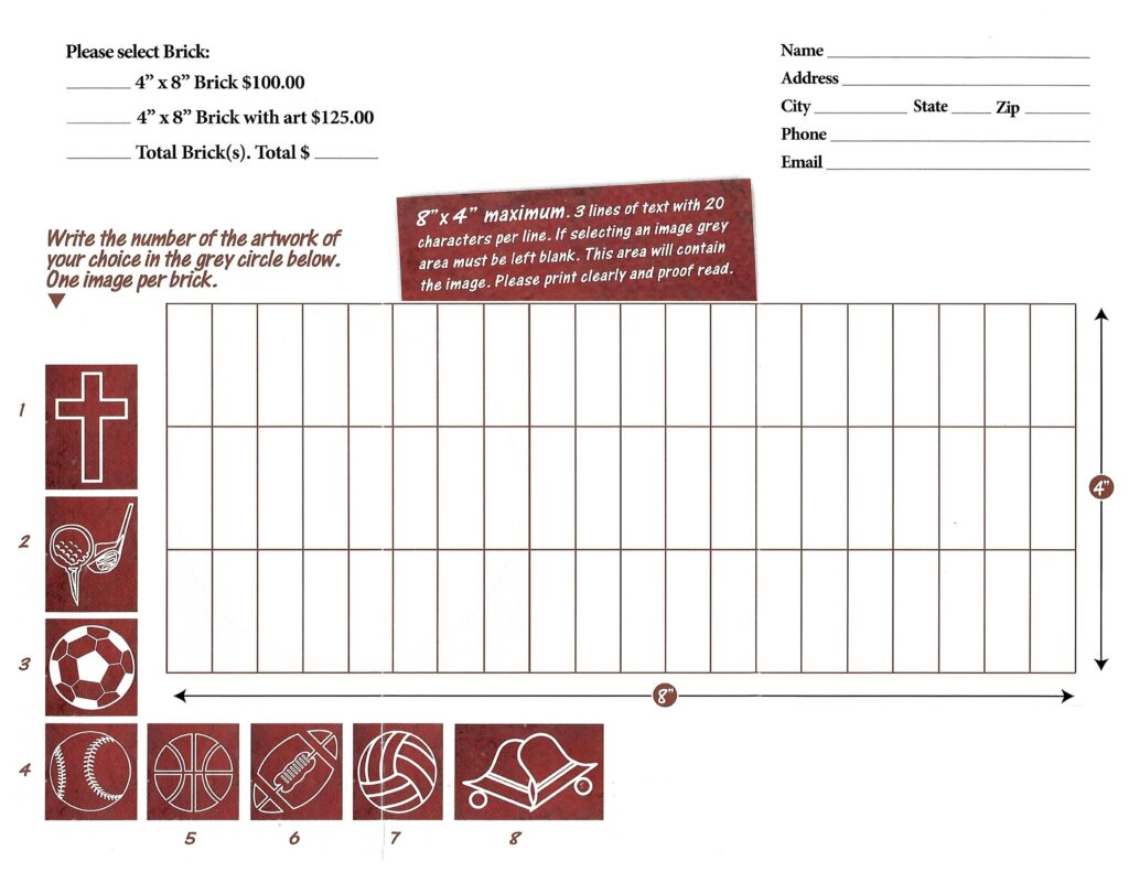 Buy a Brick | St. Bernard's Academy